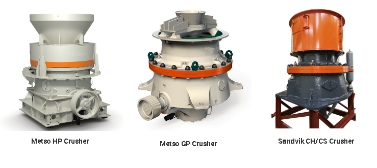 Mining Machine Spare Part Main Frame Liner Suit Metso Nordberg Cone ...